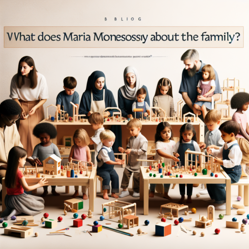 ℹ La Visión de María Montessori sobre la Familia